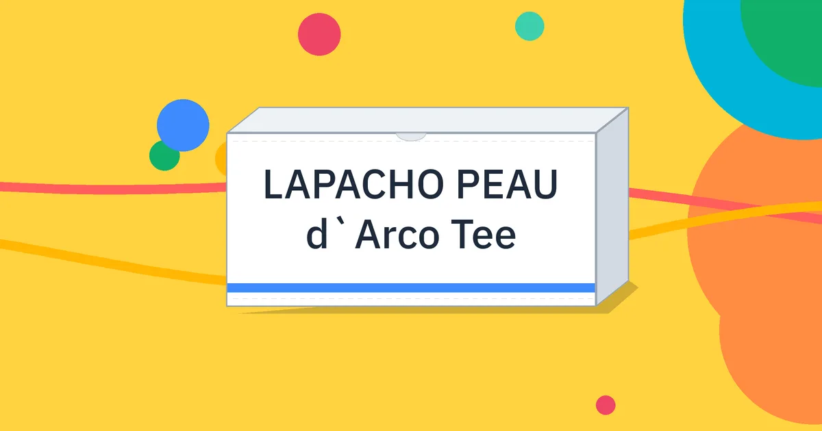 Symbolbild: Packung mit der Aufschrift LAPACHO PEAU d`Arco Tee (PZN 00470467) – Verfügbarkeit und Bezug in Apotheken in Frankfurt am Main