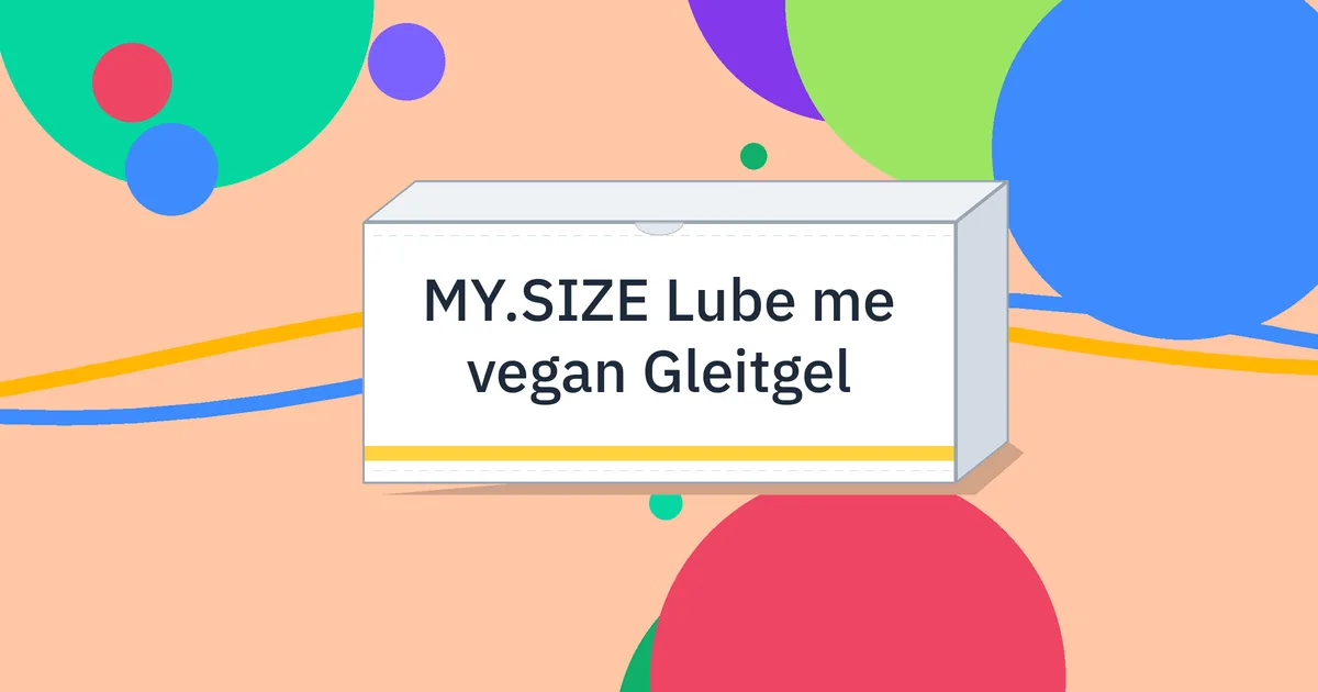 Symbolbild: Packung mit der Aufschrift MY.SIZE Lube me vegan Gleitgel (PZN 18059927) – Verfügbarkeit und Bezug in Apotheken in Frankfurt am Main