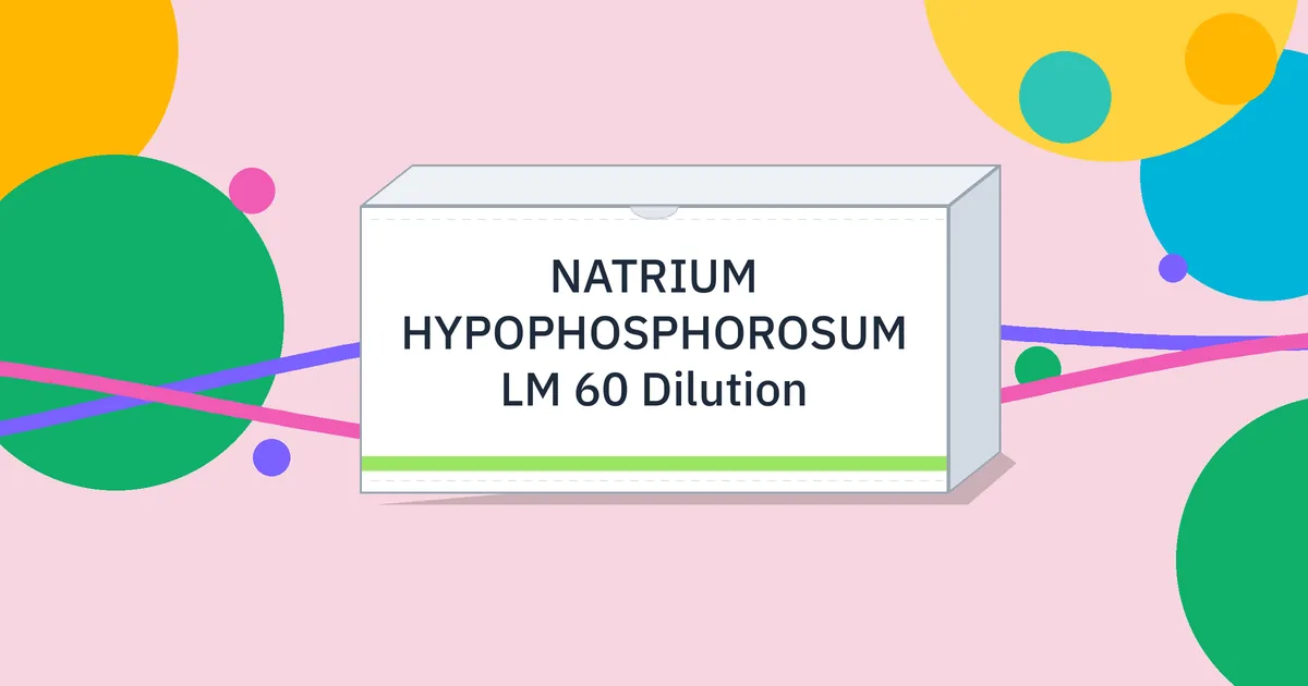 Symbolbild: Packung mit der Aufschrift NATRIUM HYPOPHOSPHOROSUM LM 60 Dilution (PZN 12963689) – Verfügbarkeit und Bezug in Apotheken in Frankfurt am Main
