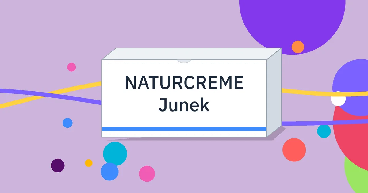 Symbolbild: Packung mit der Aufschrift NATURCREME Junek (PZN 18603851) – Verfügbarkeit und Bezug in Apotheken in Frankfurt am Main