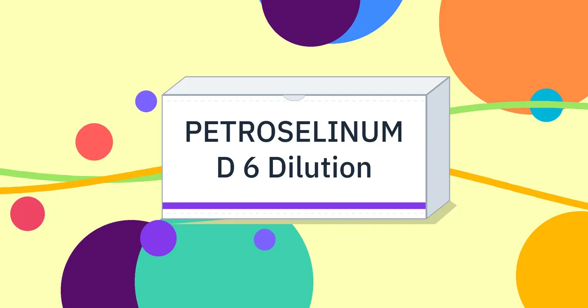 Symbolbild: Packung mit der Aufschrift PETROSELINUM D 6 Dilution (PZN 02124841) – Verfügbarkeit und Bezug in Apotheken in Frankfurt am Main
