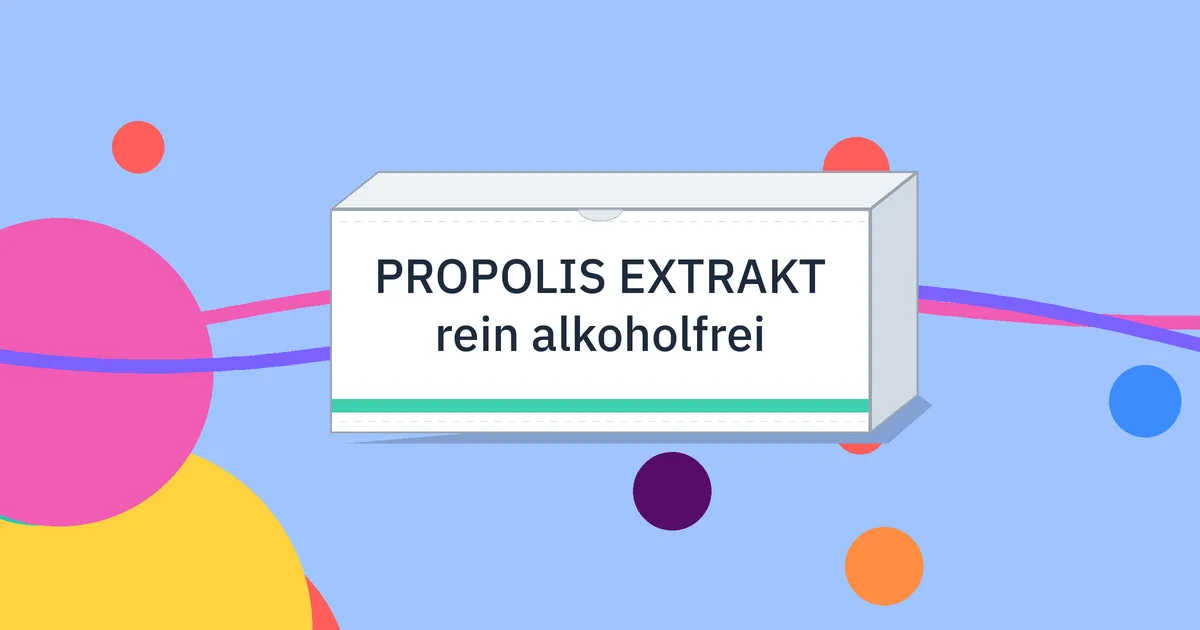 Symbolbild: Packung mit der Aufschrift PROPOLIS EXTRAKT rein alkoholfrei (PZN 17313884) – Verfügbarkeit und Bezug in Apotheken in Frankfurt am Main
