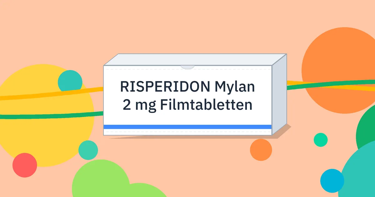 Symbolbild: Packung mit der Aufschrift RISPERIDON Mylan 2 mg Filmtabletten (PZN 07621840) – Verfügbarkeit und Bezug in Apotheken in Frankfurt am Main