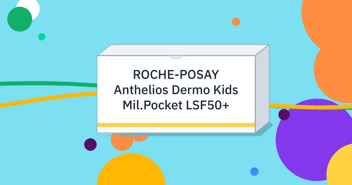 Symbolbild: Packung mit der Aufschrift ROCHE-POSAY Anthelios Dermo Kids Mil.Pocket LSF50+ (PZN 14160463) – Verfügbarkeit und Bezug in Apotheken in Frankfurt am Main