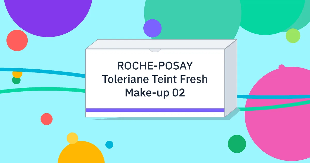 Symbolbild: Packung mit der Aufschrift ROCHE-POSAY Toleriane Teint Fresh Make-up 02 (PZN 01828592) – Verfügbarkeit und Bezug in Apotheken in Frankfurt am Main
