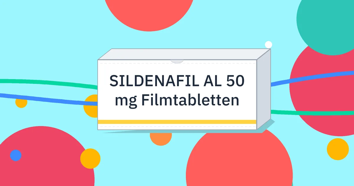 Symbolbild: Packung mit der Aufschrift SILDENAFIL AL 50 mg Filmtabletten (PZN 10187821) – Verfügbarkeit und Bezug in Apotheken in Frankfurt am Main