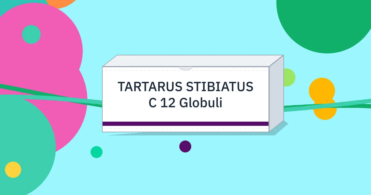 Symbolbild: Packung mit der Aufschrift TARTARUS STIBIATUS C 12 Globuli (PZN 07181826) – Verfügbarkeit und Bezug in Apotheken in Frankfurt am Main