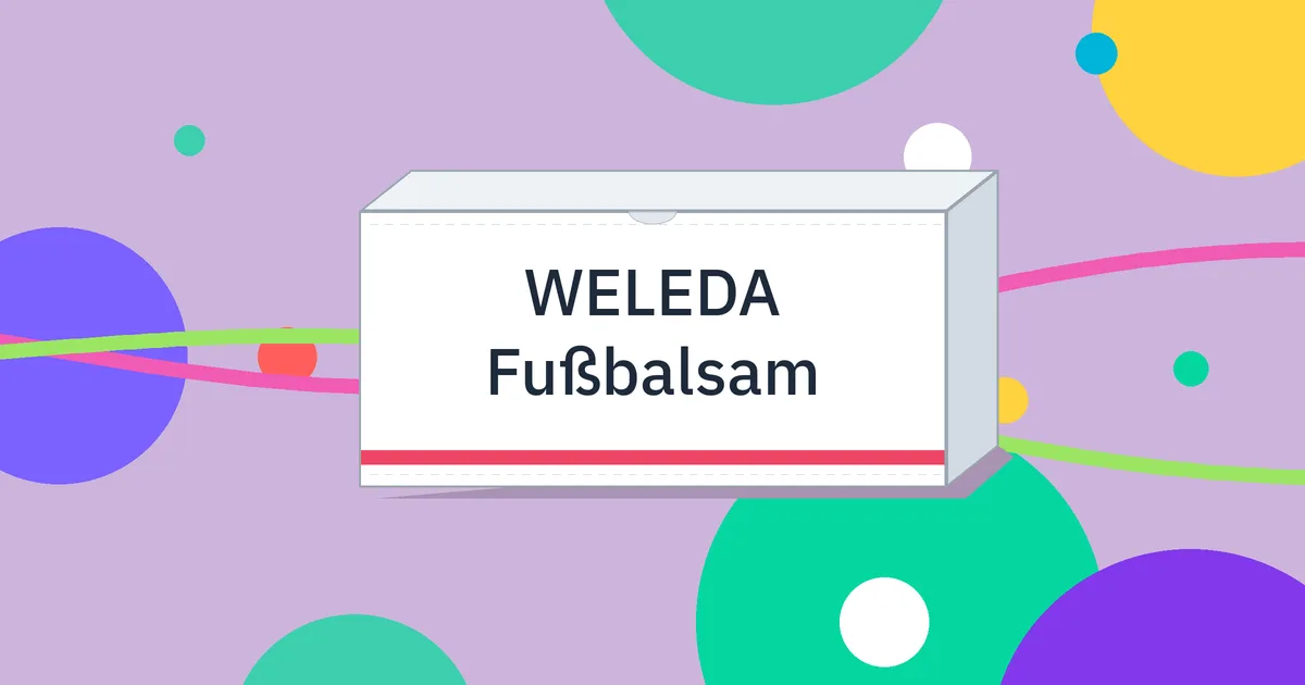Symbolbild: Packung mit der Aufschrift WELEDA Fußbalsam (PZN 02436664) – Verfügbarkeit und Bezug in Apotheken in Frankfurt am Main