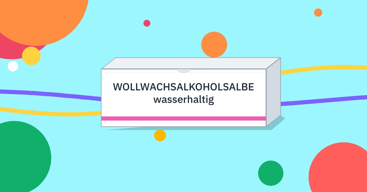 Symbolbild: Packung mit der Aufschrift WOLLWACHSALKOHOLSALBE wasserhaltig (PZN 18901614) – Verfügbarkeit und Bezug in Apotheken in Frankfurt am Main