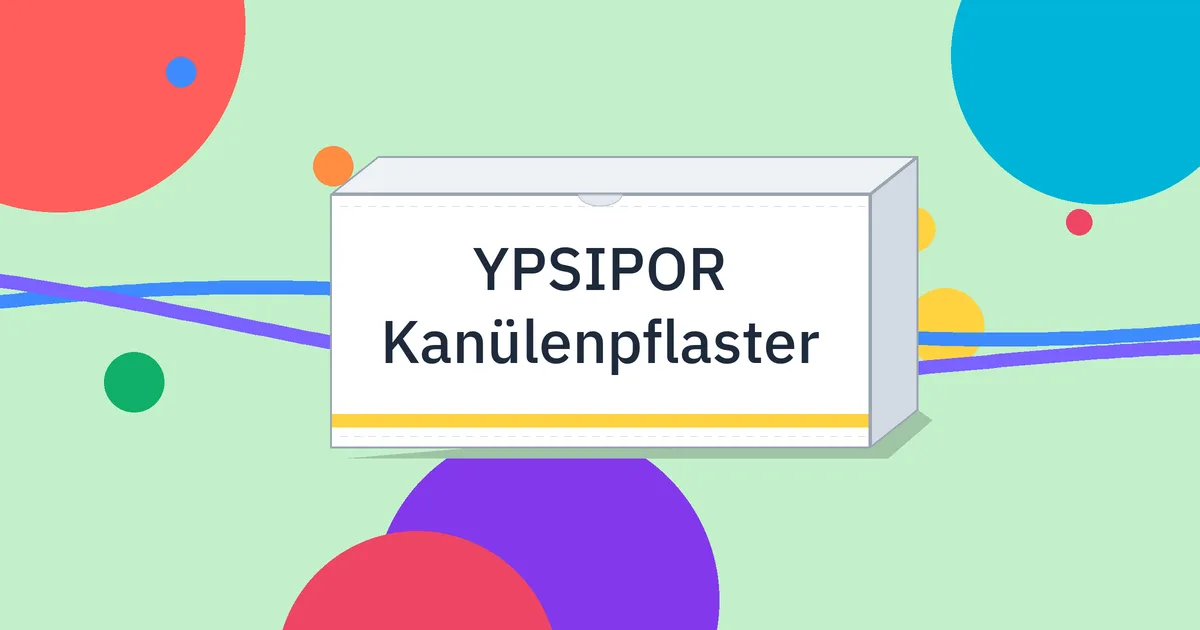 Symbolbild: Packung mit der Aufschrift YPSIPOR Kanülenpflaster (PZN 12603844) – Verfügbarkeit und Bezug in Apotheken in Frankfurt am Main