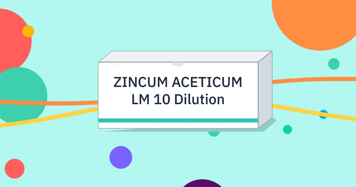 Symbolbild: Packung mit der Aufschrift ZINCUM ACETICUM LM 10 Dilution (PZN 13289551) – Verfügbarkeit und Bezug in Apotheken in Frankfurt am Main