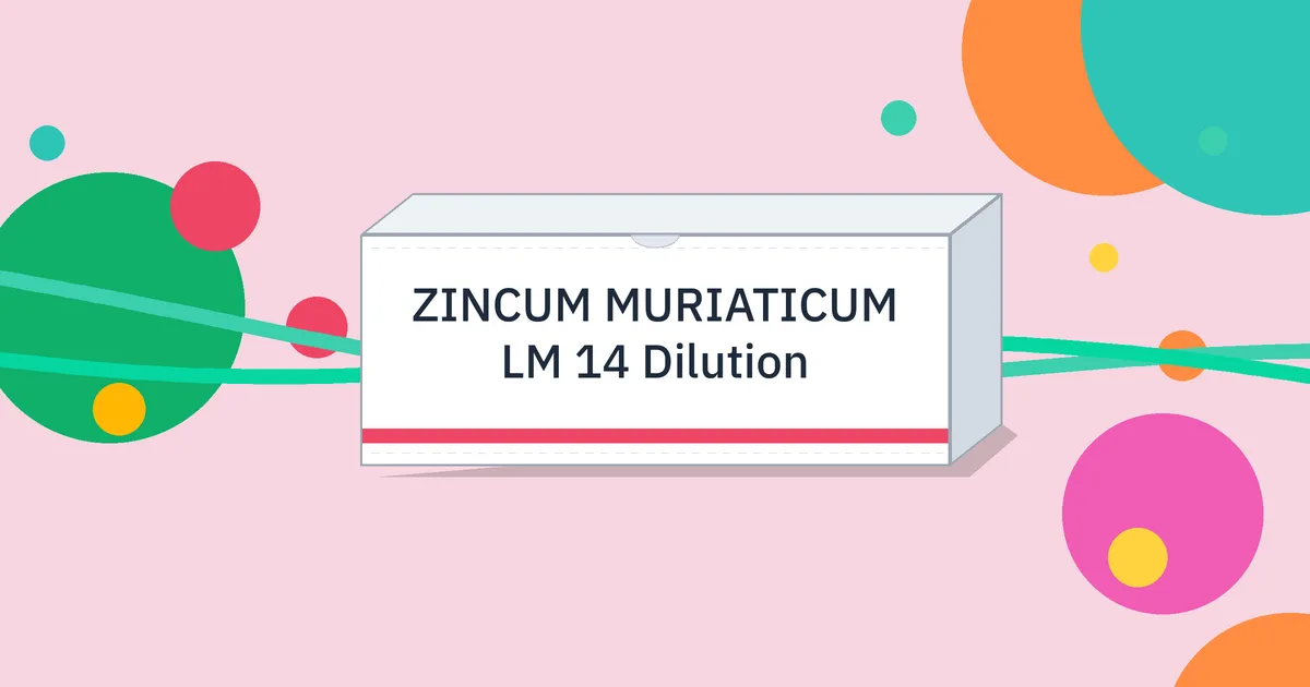 Symbolbild: Packung mit der Aufschrift ZINCUM MURIATICUM LM 14 Dilution (PZN 13295698) – Verfügbarkeit und Bezug in Apotheken in Frankfurt am Main