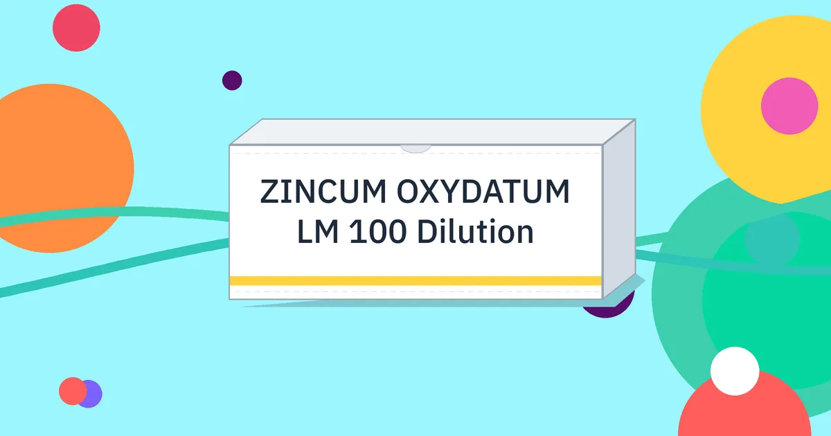 Symbolbild: Packung mit der Aufschrift ZINCUM OXYDATUM LM 100 Dilution (PZN 13297094) – Verfügbarkeit und Bezug in Apotheken in Frankfurt am Main