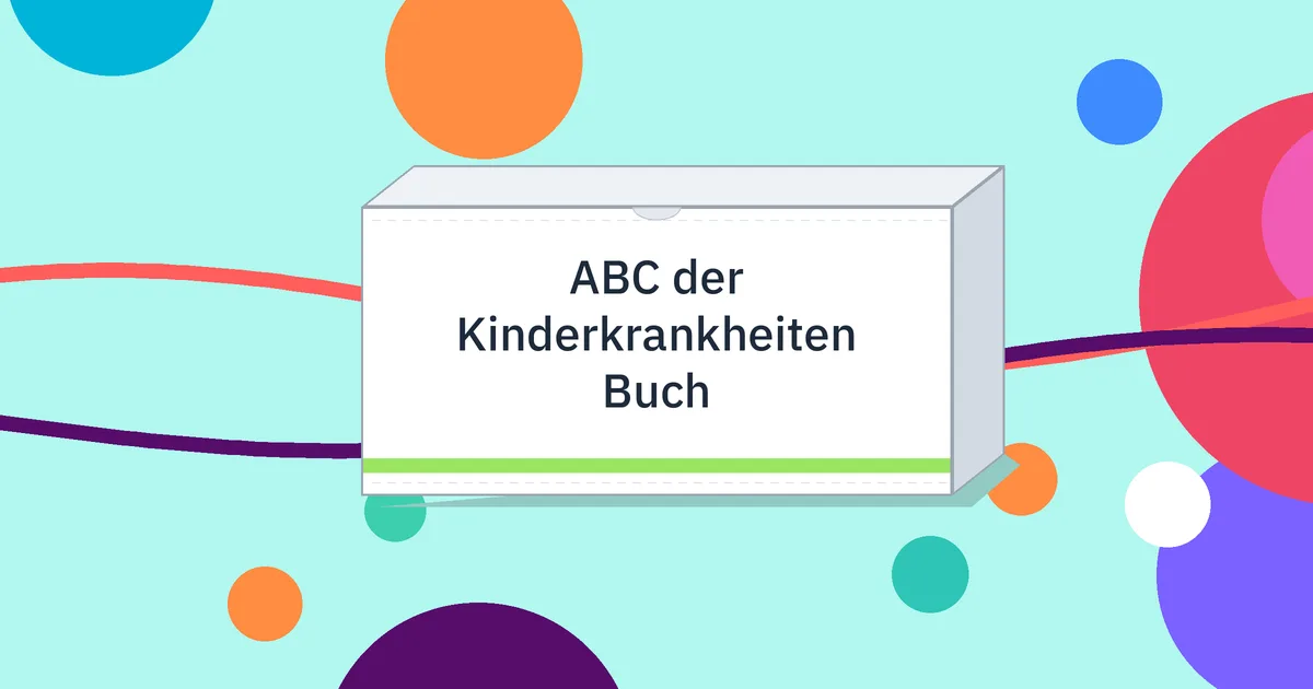 Symbolbild: Packung mit der Aufschrift ABC der Kinderkrankheiten Buch (PZN 09753876) – Verfügbarkeit und Bezug in Apotheken in Frankfurt am Main