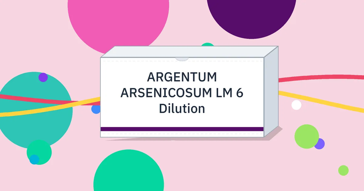 Symbolbild: Packung mit der Aufschrift ARGENTUM ARSENICOSUM LM 6 Dilution (PZN 12766807) – Verfügbarkeit und Bezug in Apotheken in Frankfurt am Main