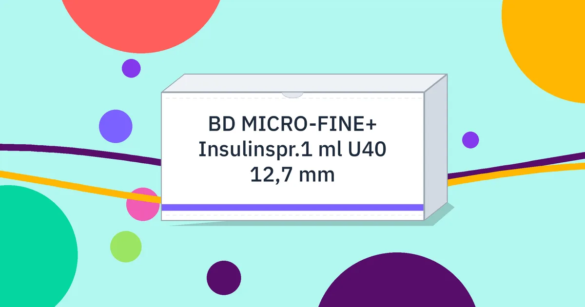 Symbolbild: Packung mit der Aufschrift BD MICRO-FINE+ Insulinspr.1 ml U40 12,7 mm (PZN 18735788) – Verfügbarkeit und Bezug in Apotheken in Frankfurt am Main