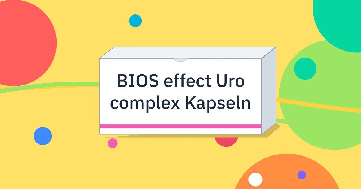 Symbolbild: Packung mit der Aufschrift BIOS effect Uro complex Kapseln (PZN 10145774) – Verfügbarkeit und Bezug in Apotheken in Frankfurt am Main