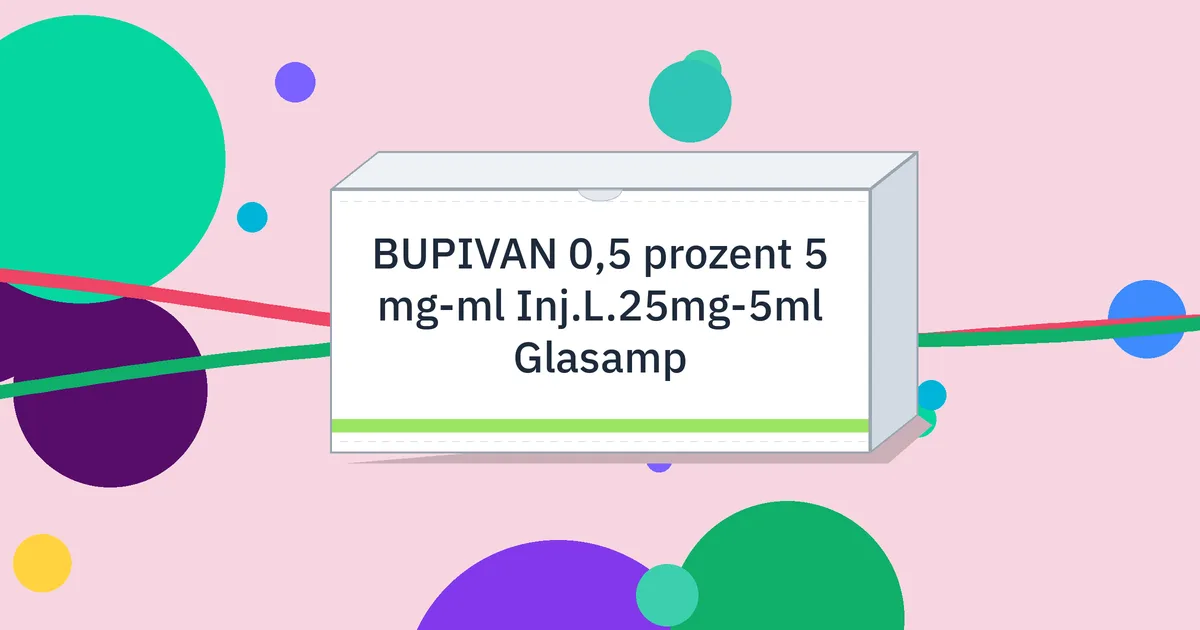 Symbolbild: Packung mit der Aufschrift BUPIVAN 0,5 prozent 5 mg-ml Inj.L.25mg-5ml Glasamp (PZN 12675950) – Verfügbarkeit und Bezug in Apotheken in Frankfurt am Main