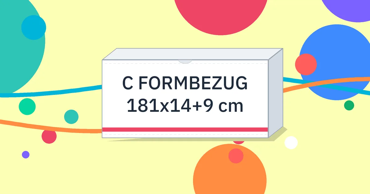 Symbolbild: Packung mit der Aufschrift C FORMBEZUG 181x14+9 cm (PZN 07599879) – Verfügbarkeit und Bezug in Apotheken in Frankfurt am Main