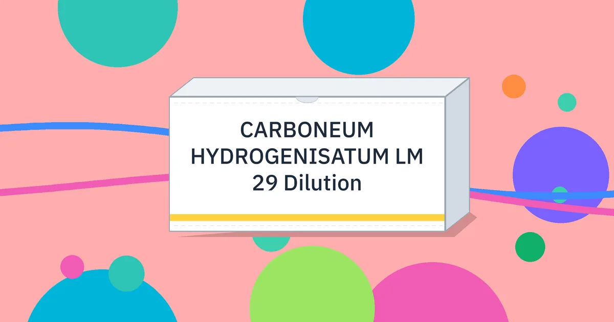 Symbolbild: Packung mit der Aufschrift CARBONEUM HYDROGENISATUM LM 29 Dilution (PZN 13428403) – Verfügbarkeit und Bezug in Apotheken in Frankfurt am Main