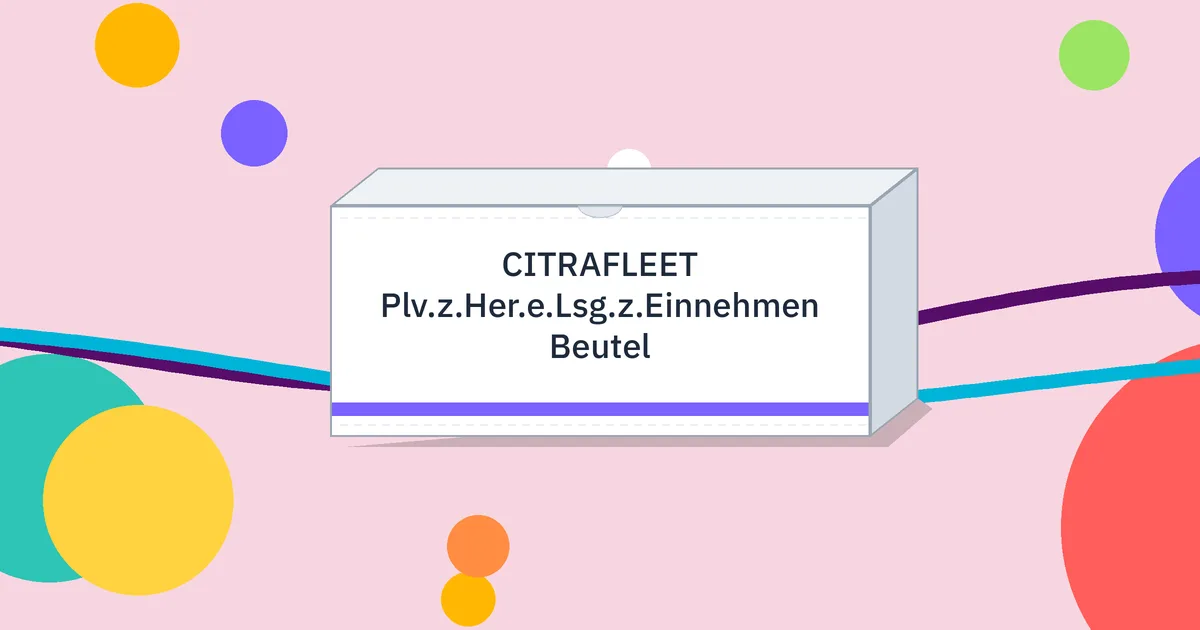 Symbolbild: Packung mit der Aufschrift CITRAFLEET Plv.z.Her.e.Lsg.z.Einnehmen Beutel (PZN 05120022) – Verfügbarkeit und Bezug in Apotheken in Frankfurt am Main