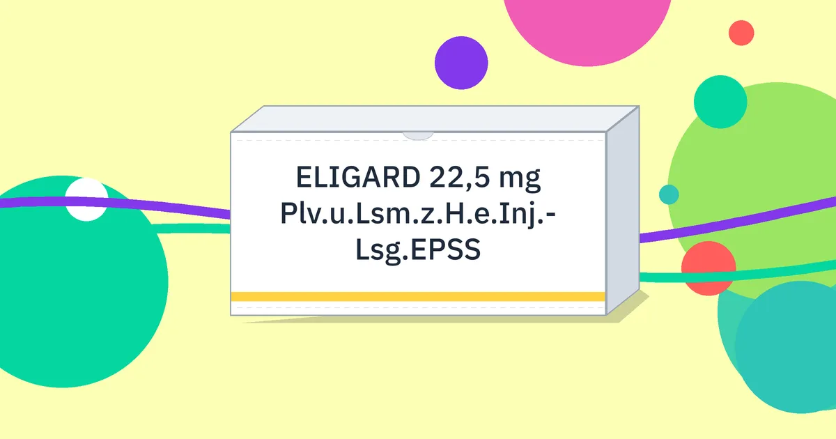 Symbolbild: Packung mit der Aufschrift ELIGARD 22,5 mg Plv.u.Lsm.z.H.e.Inj.-Lsg.EPSS (PZN 19175699) – Verfügbarkeit und Bezug in Apotheken in Frankfurt am Main