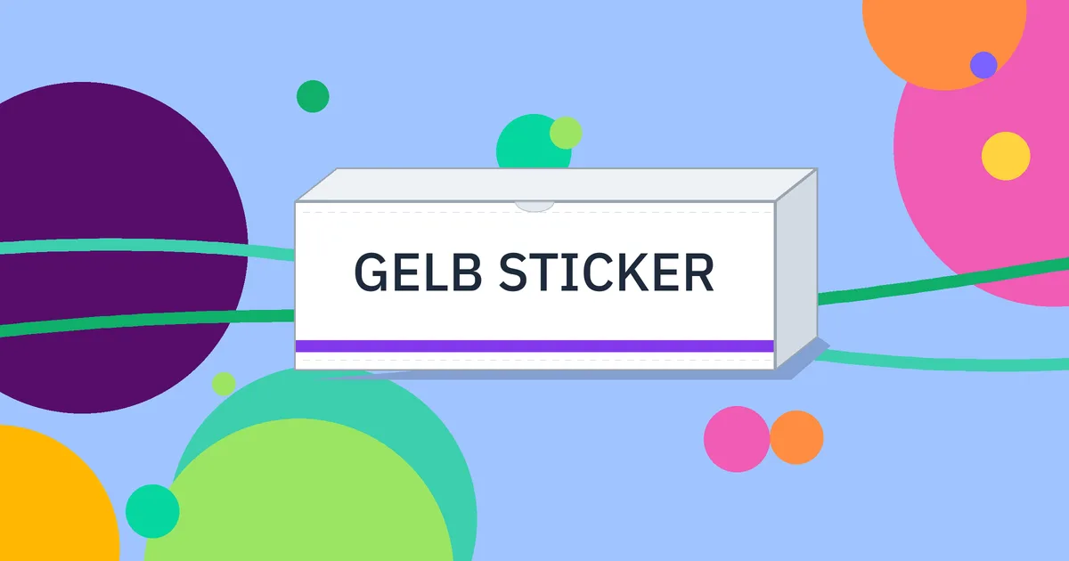 Symbolbild: Packung mit der Aufschrift GELB STICKER (PZN 04178108) – Verfügbarkeit und Bezug in Apotheken in Frankfurt am Main
