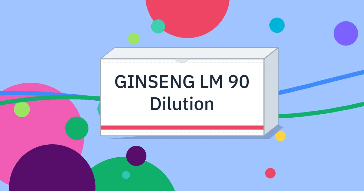 Symbolbild: Packung mit der Aufschrift GINSENG LM 90 Dilution (PZN 12878825) – Verfügbarkeit und Bezug in Apotheken in Frankfurt am Main