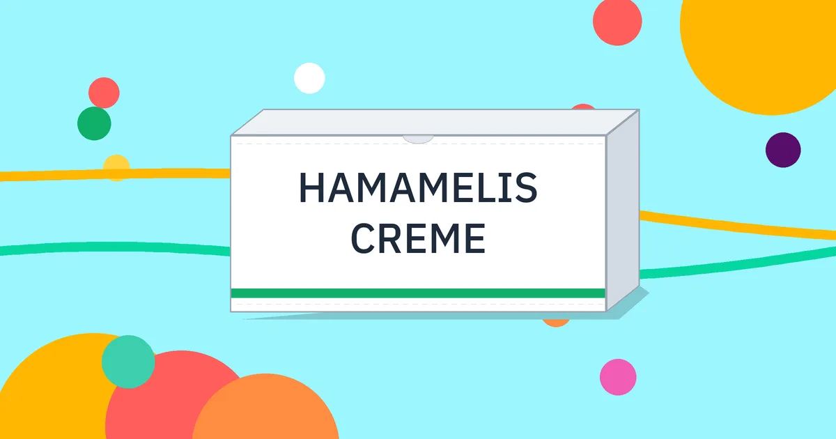 Symbolbild: Packung mit der Aufschrift HAMAMELIS CREME (PZN 19778498) – Verfügbarkeit und Bezug in Apotheken in Frankfurt am Main