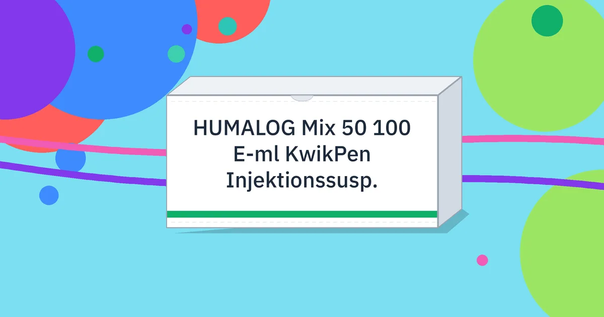 Symbolbild: Packung mit der Aufschrift HUMALOG Mix 50 100 E-ml KwikPen Injektionssusp. (PZN 05392200) – Verfügbarkeit und Bezug in Apotheken in Frankfurt am Main