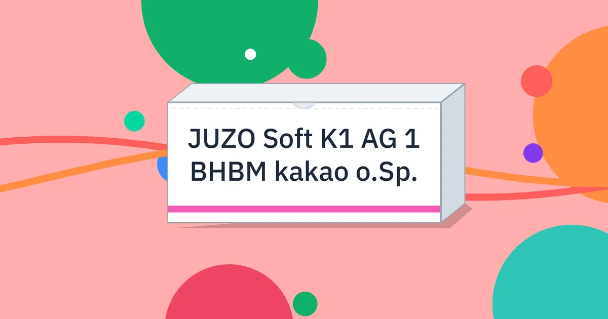 Symbolbild: Packung mit der Aufschrift JUZO Soft K1 AG 1 BHBM kakao o.Sp. (PZN 14857282) – Verfügbarkeit und Bezug in Apotheken in Frankfurt am Main