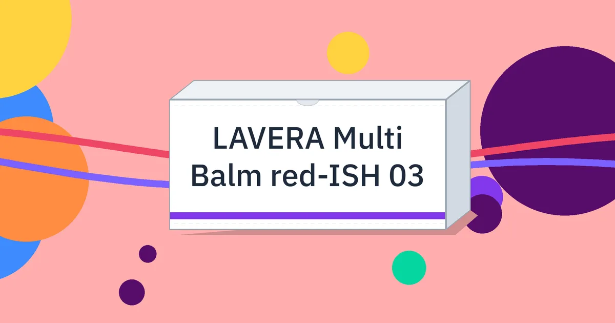 Symbolbild: Packung mit der Aufschrift LAVERA Multi Balm red-ISH 03 (PZN 17828186) – Verfügbarkeit und Bezug in Apotheken in Frankfurt am Main