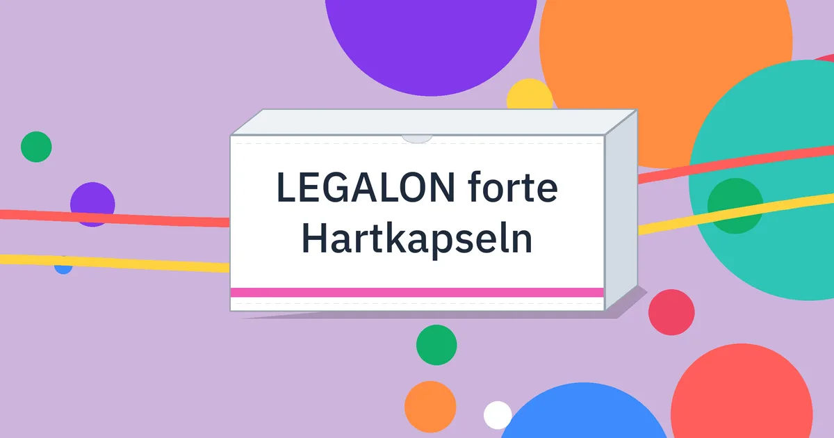 Symbolbild: Packung mit der Aufschrift LEGALON forte Hartkapseln (PZN 10142445) – Verfügbarkeit und Bezug in Apotheken in Frankfurt am Main