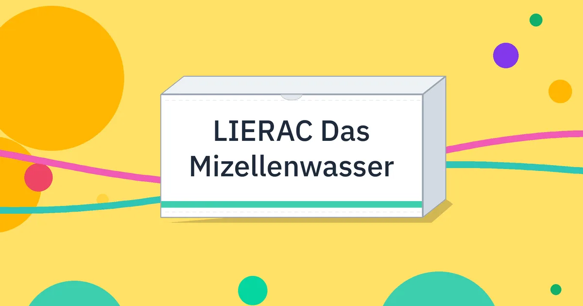 Symbolbild: Packung mit der Aufschrift LIERAC Das Mizellenwasser (PZN 18240839) – Verfügbarkeit und Bezug in Apotheken in Frankfurt am Main