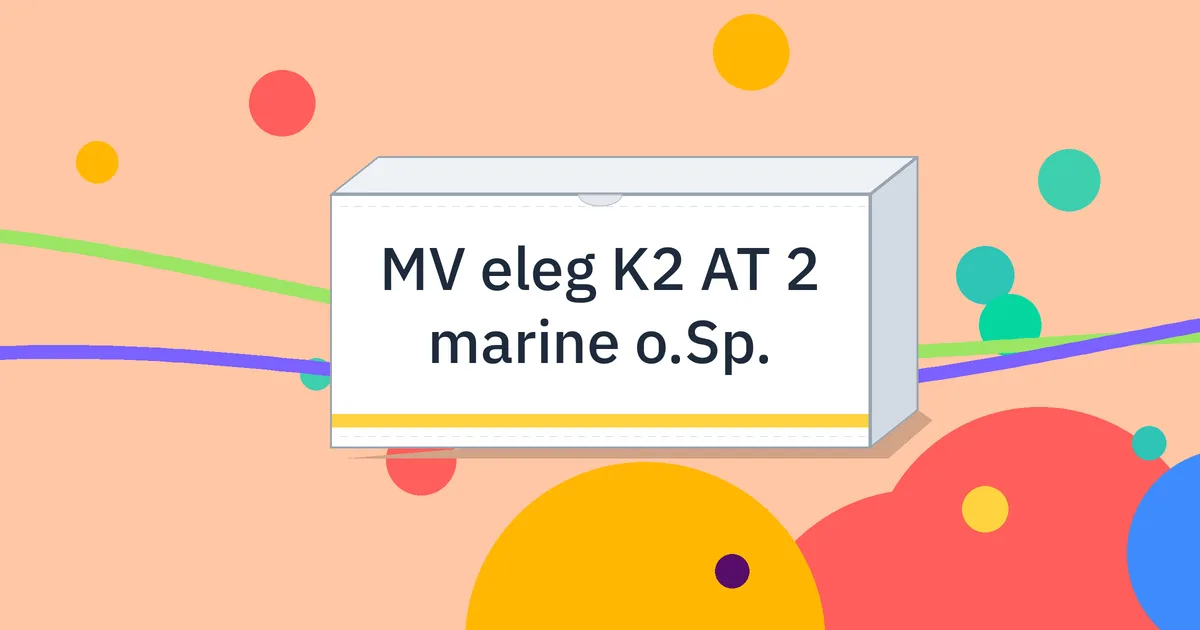 Symbolbild: Packung mit der Aufschrift MV eleg K2 AT 2 marine o.Sp. (PZN 15286479) – Verfügbarkeit und Bezug in Apotheken in Frankfurt am Main