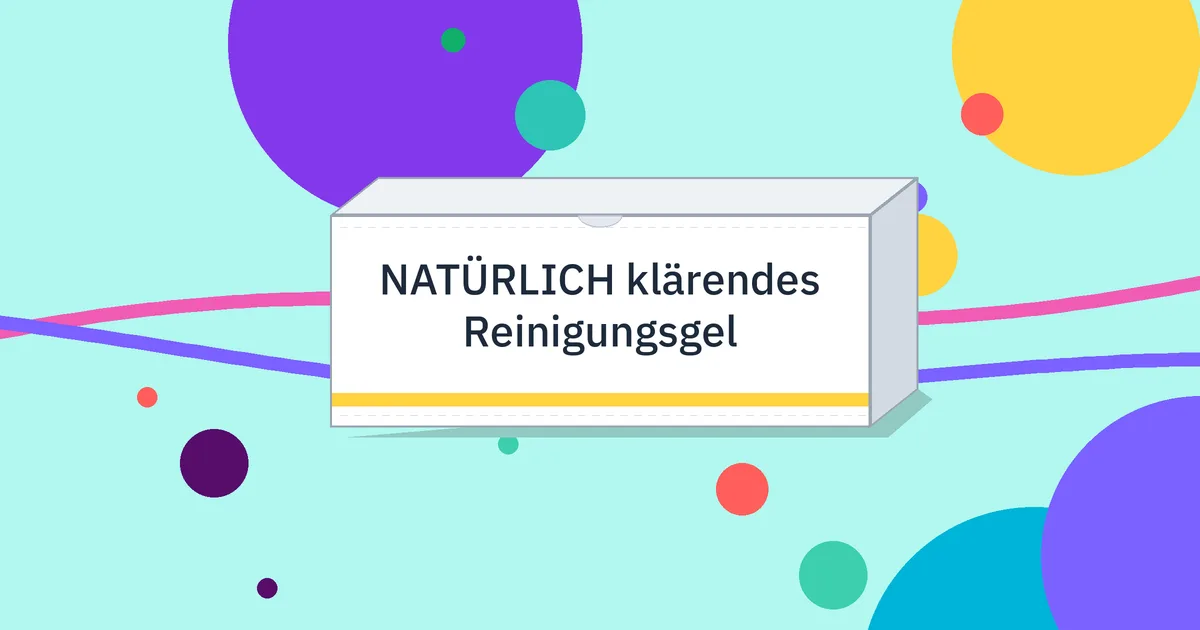 Symbolbild: Packung mit der Aufschrift NATÜRLICH klärendes Reinigungsgel (PZN 15427833) – Verfügbarkeit und Bezug in Apotheken in Frankfurt am Main