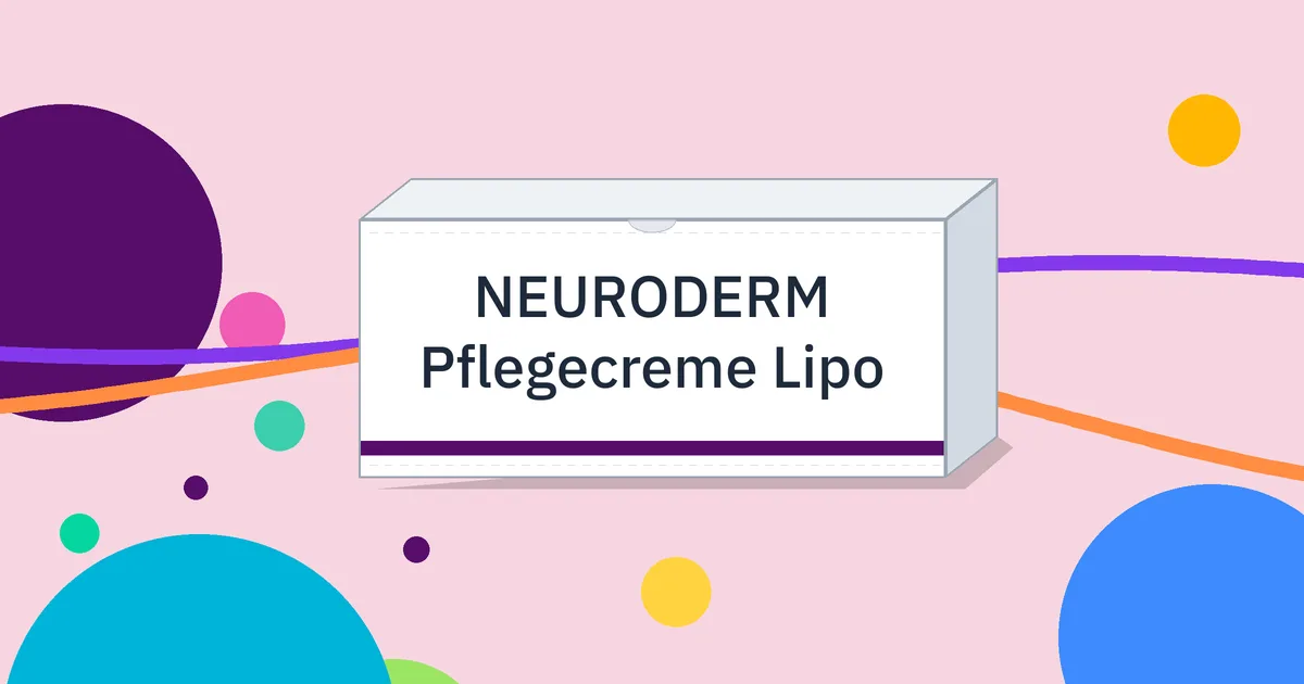 Symbolbild: Packung mit der Aufschrift NEURODERM Pflegecreme Lipo (PZN 14058003) – Verfügbarkeit und Bezug in Apotheken in Frankfurt am Main