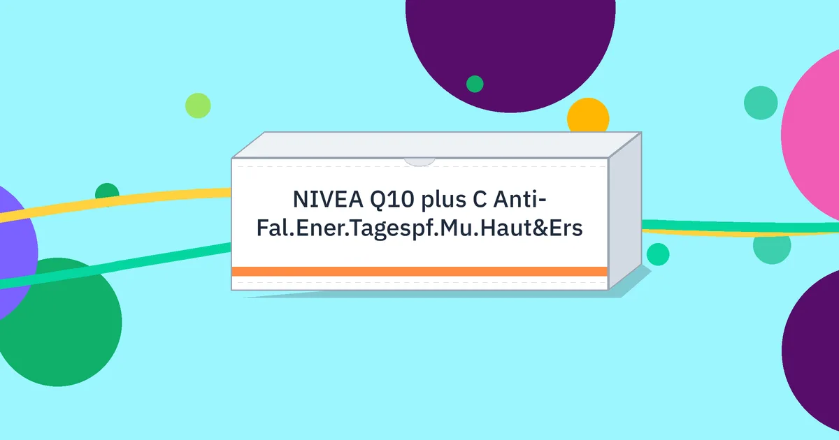 Symbolbild: Packung mit der Aufschrift NIVEA Q10 plus C Anti-Fal.Ener.Tagespf.Mu.Haut&Ers (PZN 17624868) – Verfügbarkeit und Bezug in Apotheken in Frankfurt am Main