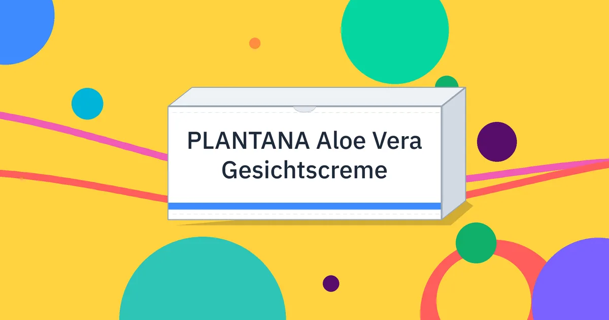 Symbolbild: Packung mit der Aufschrift PLANTANA Aloe Vera Gesichtscreme (PZN 05375696) – Verfügbarkeit und Bezug in Apotheken in Frankfurt am Main