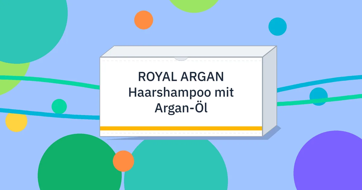 Symbolbild: Packung mit der Aufschrift ROYAL ARGAN Haarshampoo mit Argan-Öl (PZN 13893979) – Verfügbarkeit und Bezug in Apotheken in Frankfurt am Main