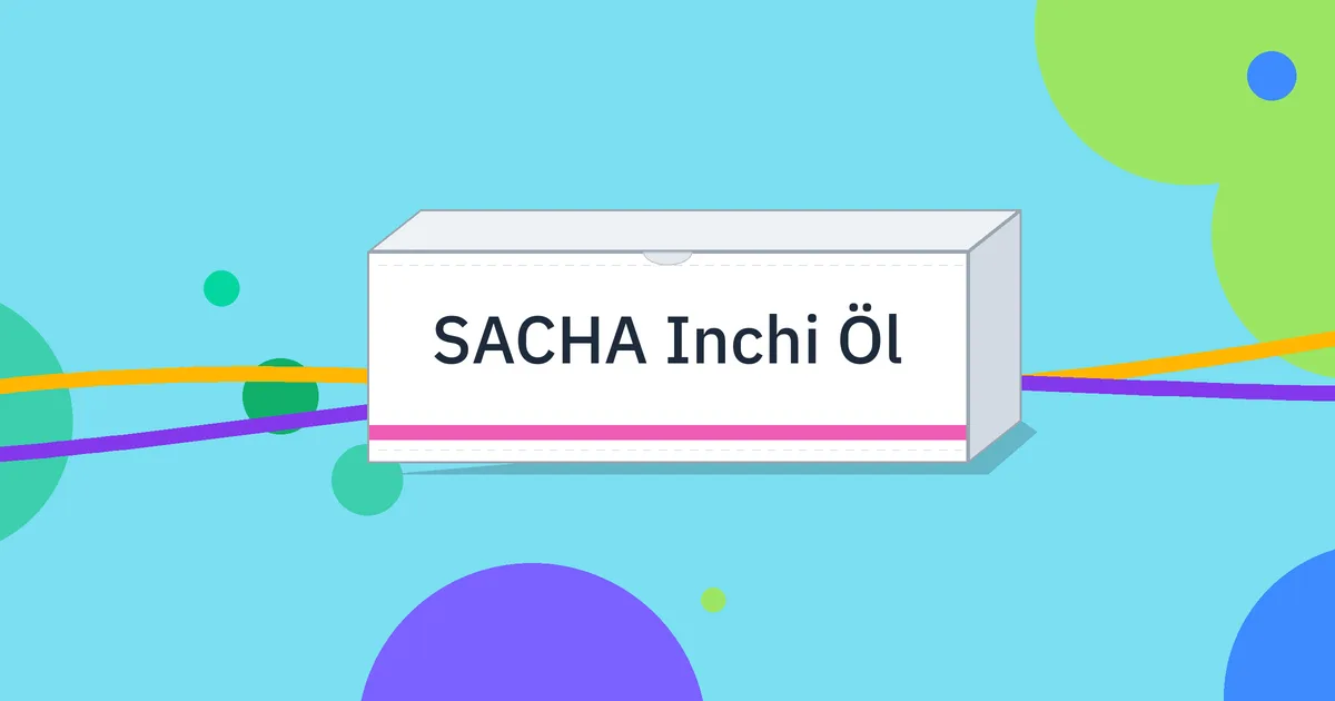 Symbolbild: Packung mit der Aufschrift SACHA Inchi Öl (PZN 11285017) – Verfügbarkeit und Bezug in Apotheken in Frankfurt am Main