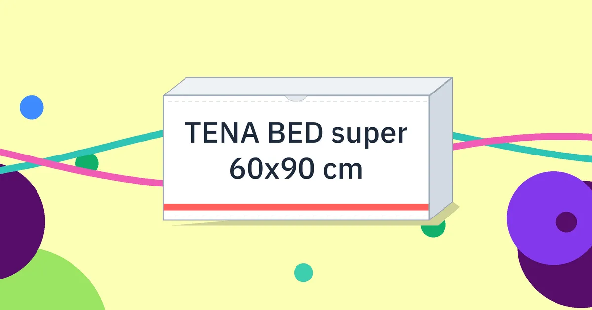 Symbolbild: Packung mit der Aufschrift TENA BED super 60x90 cm (PZN 16360806) – Verfügbarkeit und Bezug in Apotheken in Frankfurt am Main