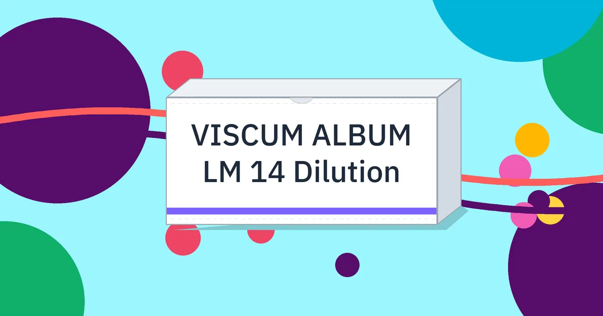 Symbolbild: Packung mit der Aufschrift VISCUM ALBUM LM 14 Dilution (PZN 13277909) – Verfügbarkeit und Bezug in Apotheken in Frankfurt am Main