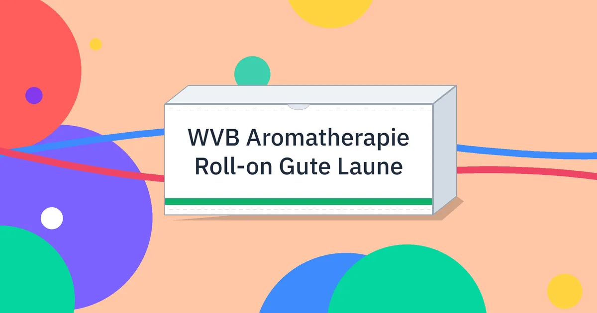 Symbolbild: Packung mit der Aufschrift WVB Aromatherapie Roll-on Gute Laune (PZN 17164272) – Verfügbarkeit und Bezug in Apotheken in Frankfurt am Main