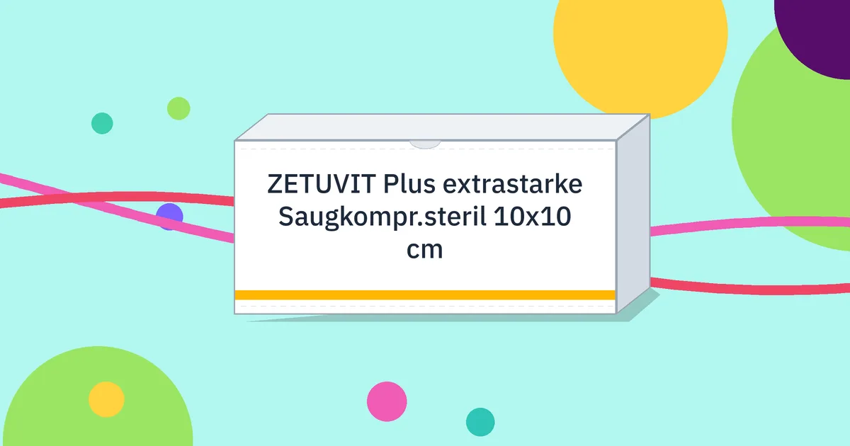 Symbolbild: Packung mit der Aufschrift ZETUVIT Plus extrastarke Saugkompr.steril 10x10 cm (PZN 20311914) – Verfügbarkeit und Bezug in Apotheken in Frankfurt am Main