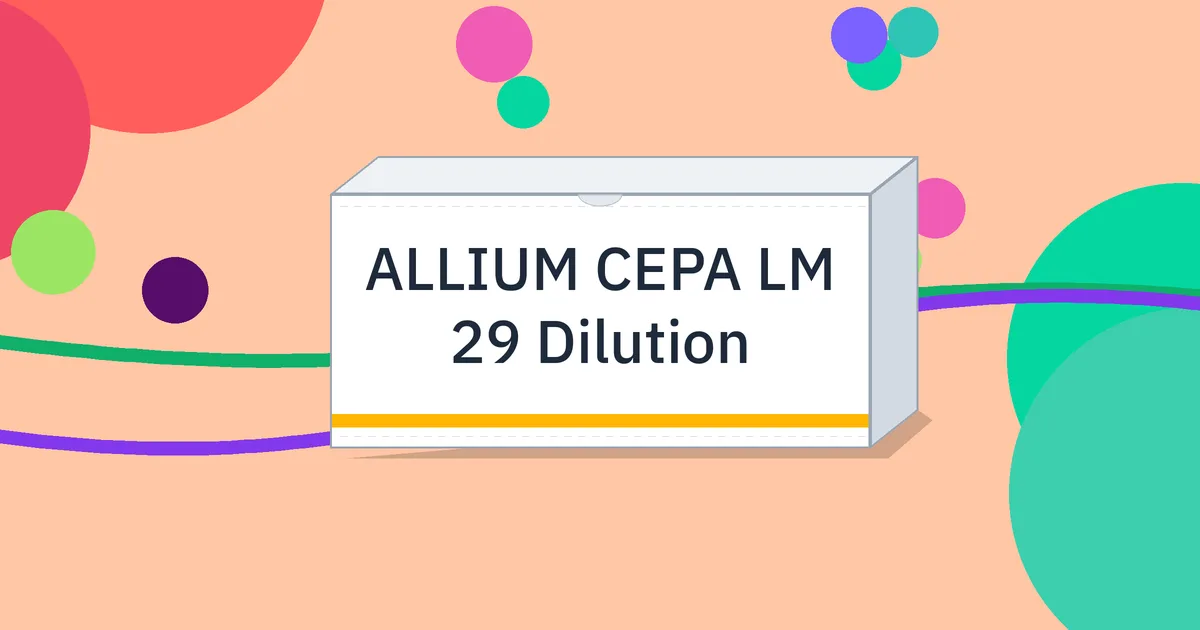 Symbolbild: Packung mit der Aufschrift ALLIUM CEPA LM 29 Dilution (PZN 12756855) – Verfügbarkeit und Bezug in Apotheken in Frankfurt am Main