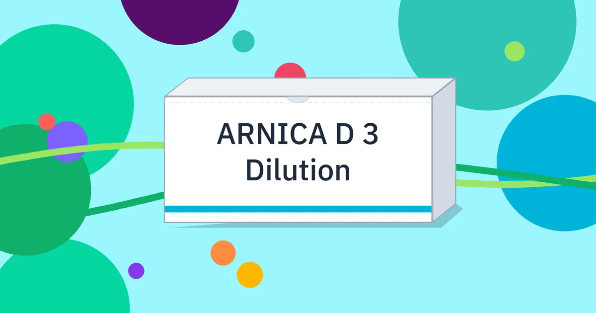 Symbolbild: Packung mit der Aufschrift ARNICA D 3 Dilution (PZN 01758288) – Verfügbarkeit und Bezug in Apotheken in Frankfurt am Main