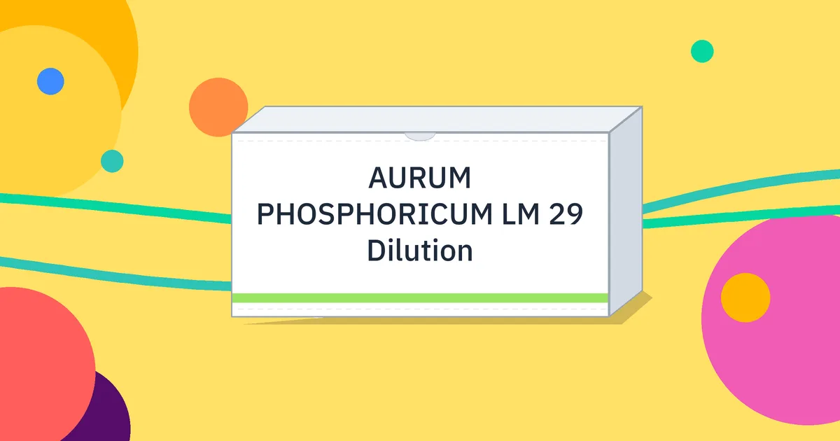 Symbolbild: Packung mit der Aufschrift AURUM PHOSPHORICUM LM 29 Dilution (PZN 13755125) – Verfügbarkeit und Bezug in Apotheken in Frankfurt am Main
