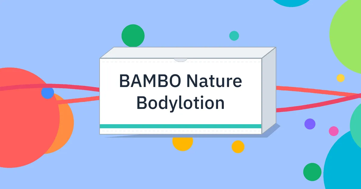 Symbolbild: Packung mit der Aufschrift BAMBO Nature Bodylotion (PZN 07652763) – Verfügbarkeit und Bezug in Apotheken in Frankfurt am Main