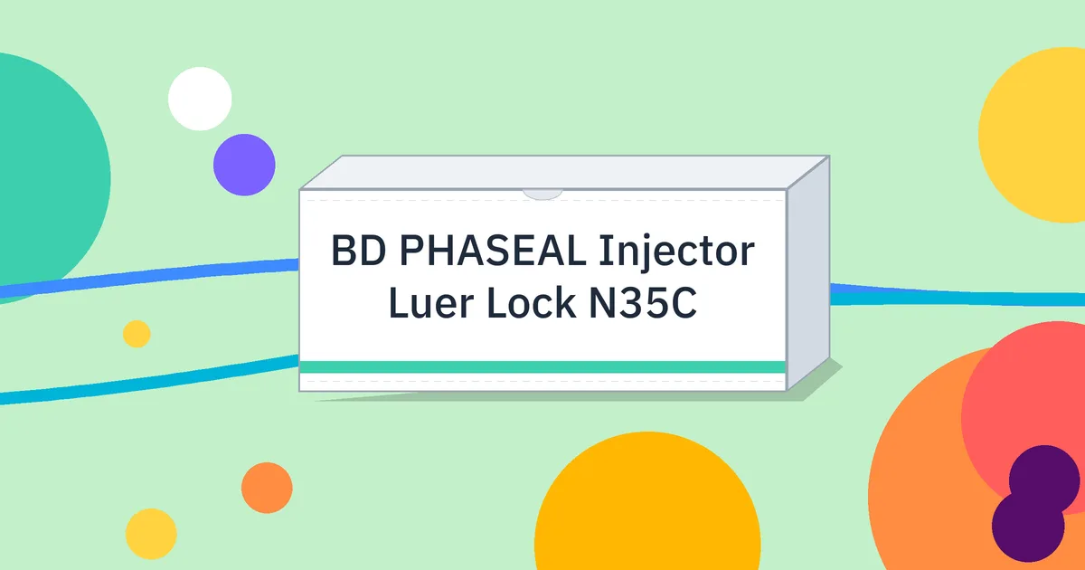 Symbolbild: Packung mit der Aufschrift BD PHASEAL Injector Luer Lock N35C (PZN 07012963) – Verfügbarkeit und Bezug in Apotheken in Frankfurt am Main